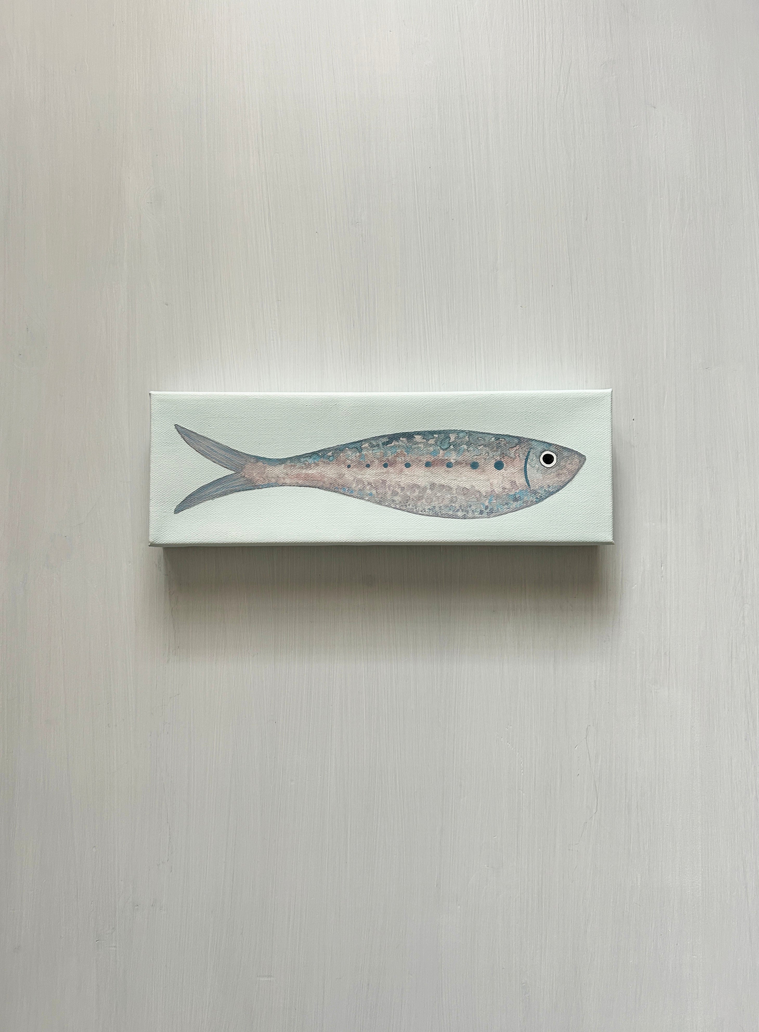 Millie - Original Fish on Canvas – Printed Hues